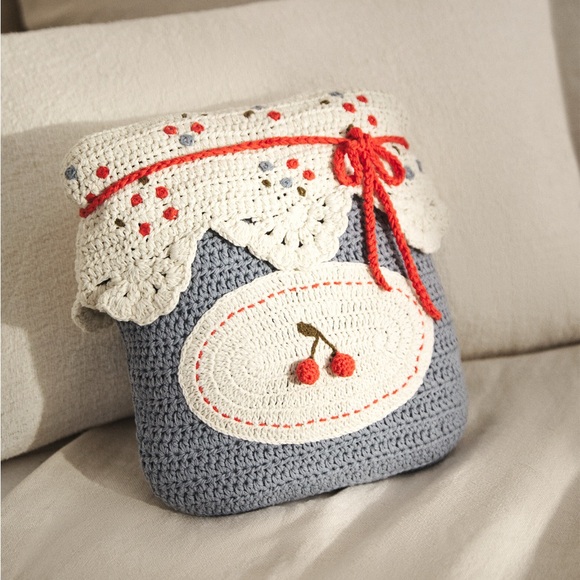 Zara | Bedding | Zara Home Kids Crochet Jam Cushion | Poshmark